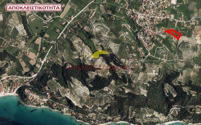 ΕΞΑΙΡΕΤΙΚΟ ΟΙΚΟΠΕΔΟ ΠΡΟΣ ΠΩΛΗΣΗ ΣΤΗΝ ΚΑΛΑΝΔΡΑ, ΣΤΗΝ ΚΑΣΣΑΝΔΡΑ ΧΑΛΚΙΔΙΚΗΣ